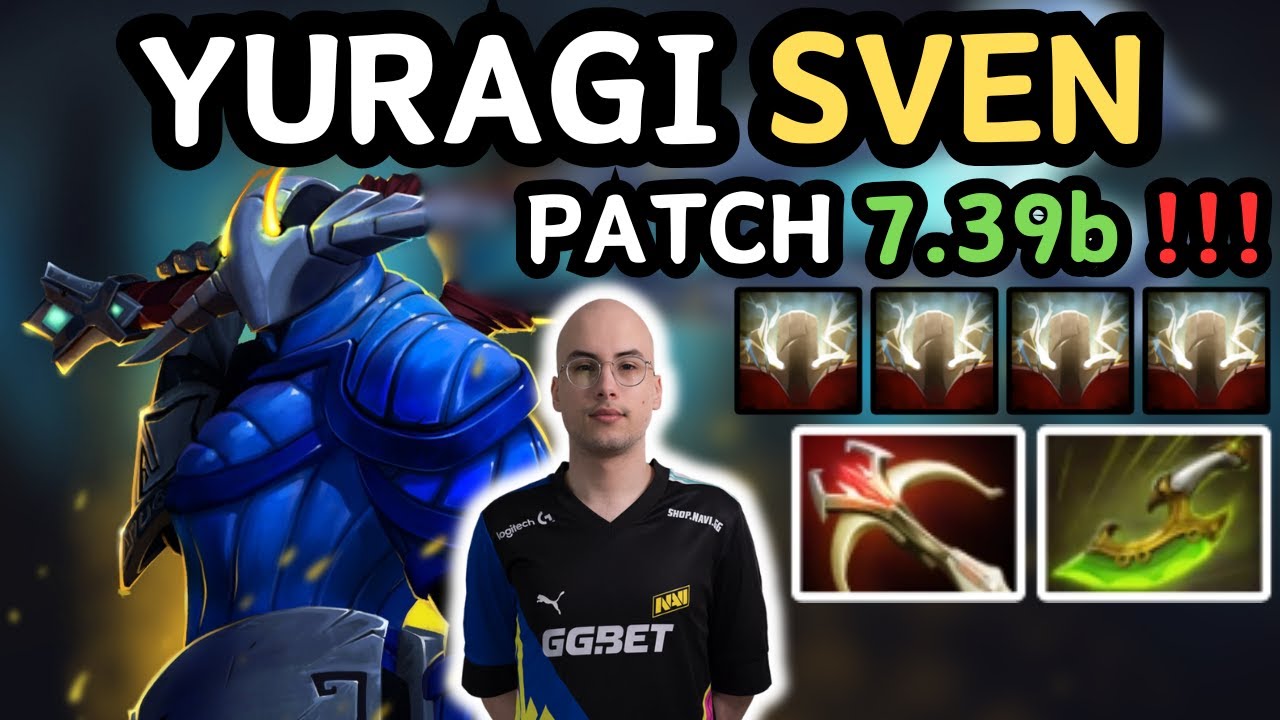 🔥 NEW PATCH 7.39b - Yuragi SVEN Carry Gameplay 🔥 Yuragi Perspective ...