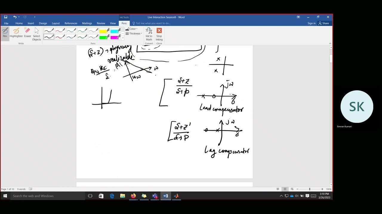 NPTEL Control Engineering Problem Solving Session Week 8 - YouTube