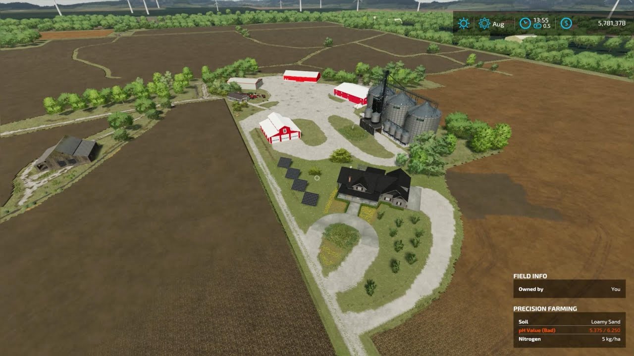 Present day farm build timelapse - YouTube