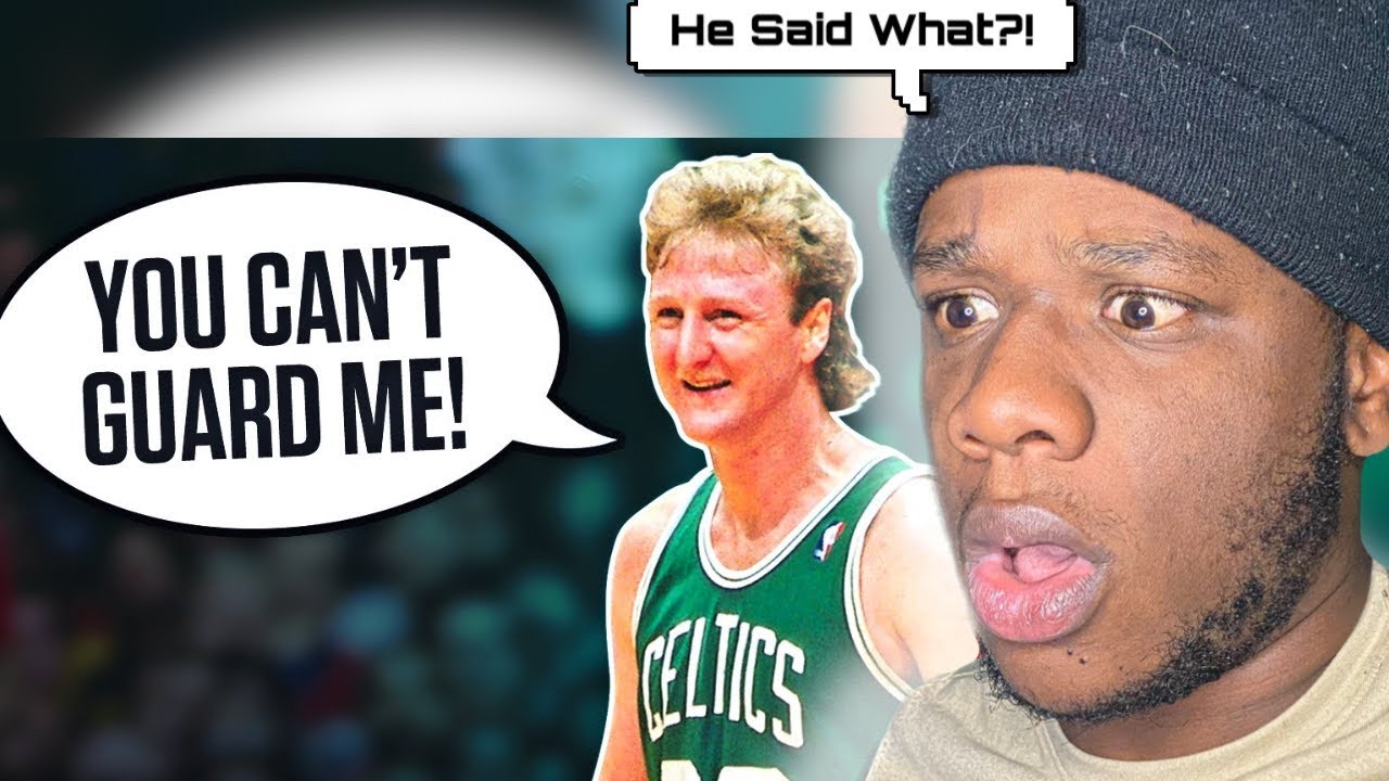 FIRST TIME WATCHING | Larry Bird “Savage Moments” - YouTube