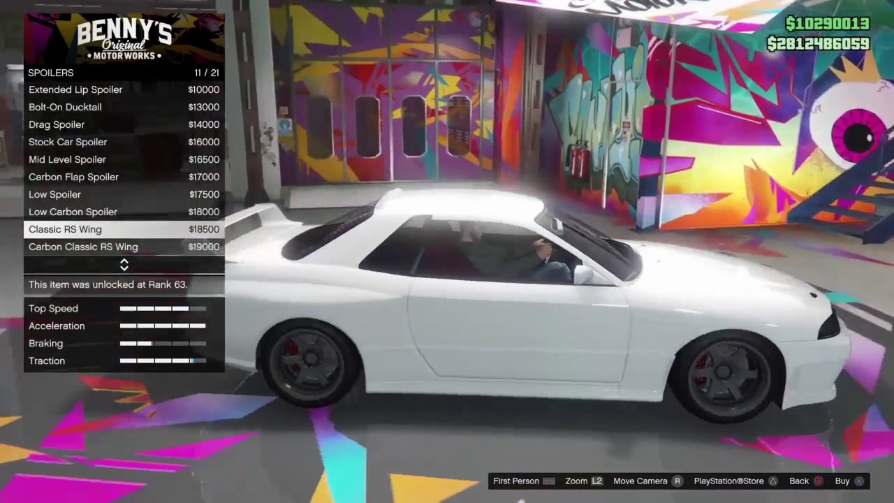 GTA 5 Elegy Retro Custom Clean Build | Nissan Skyline R32 Build - YouTube