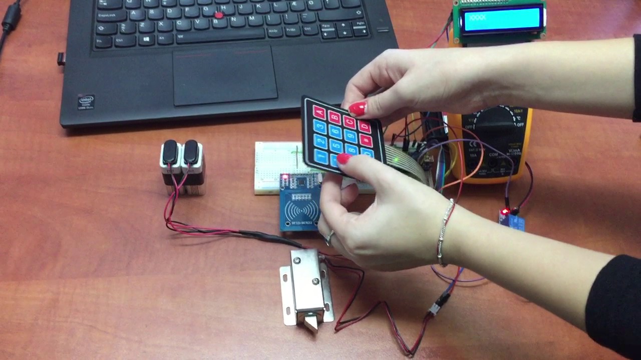 DYI RFID Smart Door Lock - Let's unlock from your smartphone! - YouTube