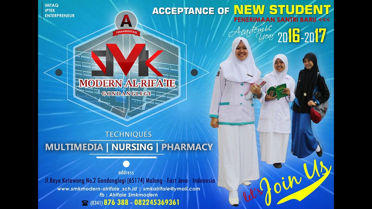 COMPANY PROFILE SMK MODERN AL- RIFA'IE GONDANGLEGI - YouTube