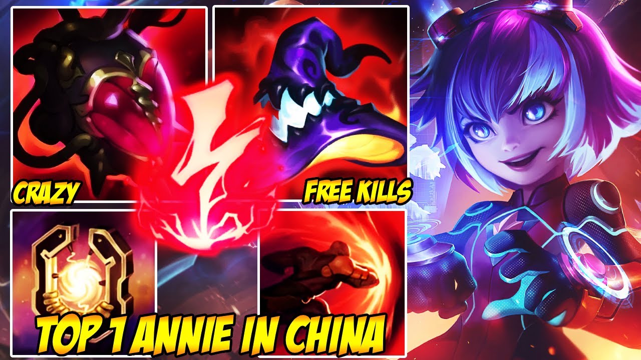 WILD RIFT CHINA TOP 1 ANNIE - THE CLEANEST ANNIE COMBOS YOU’LL EVER SEE ...