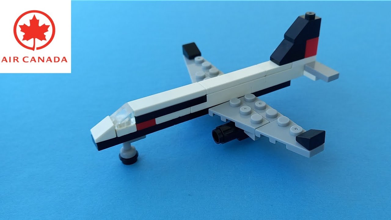 LEGO Boeing 737 Canada Air Build – EASY TUTORİAL - YouTube