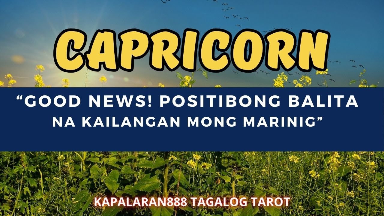 LIMITLESS BLESSINGS & LESSONS! ♑️ CAPRICORN TIMELESS TAGALOG TAROT ...
