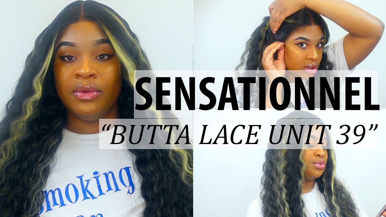 Sensationnel HD Lace Wig - BUTTA LACE UNIT 39 |EBONYLINE.COM - YouTube