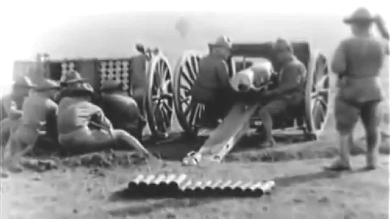 Army Field Artillery Training In The US, 1918-1919 (full) - YouTube