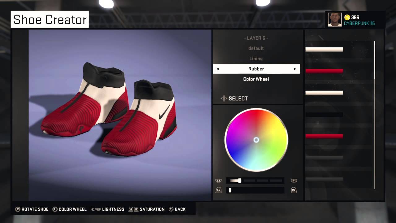NBA 2K15 AIR PIPPEN V Bull colors - YouTube