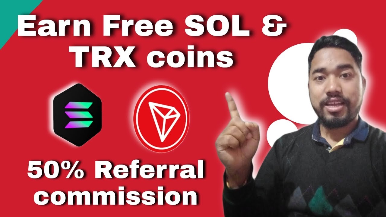 Claim Free SOL & TRX coin | New Crypto Faucet 2022 | Direct Payment to ...