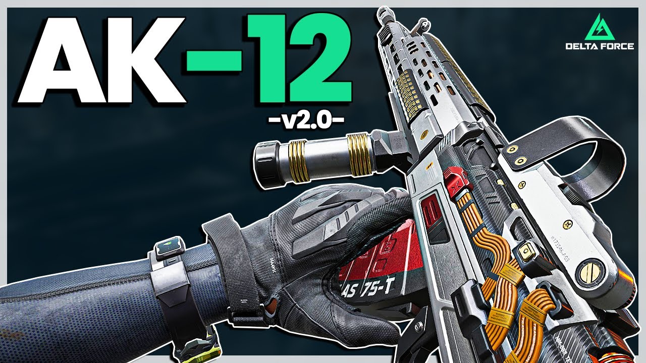 My Updated AK-12 Build is Shredding in Delta Force! - YouTube