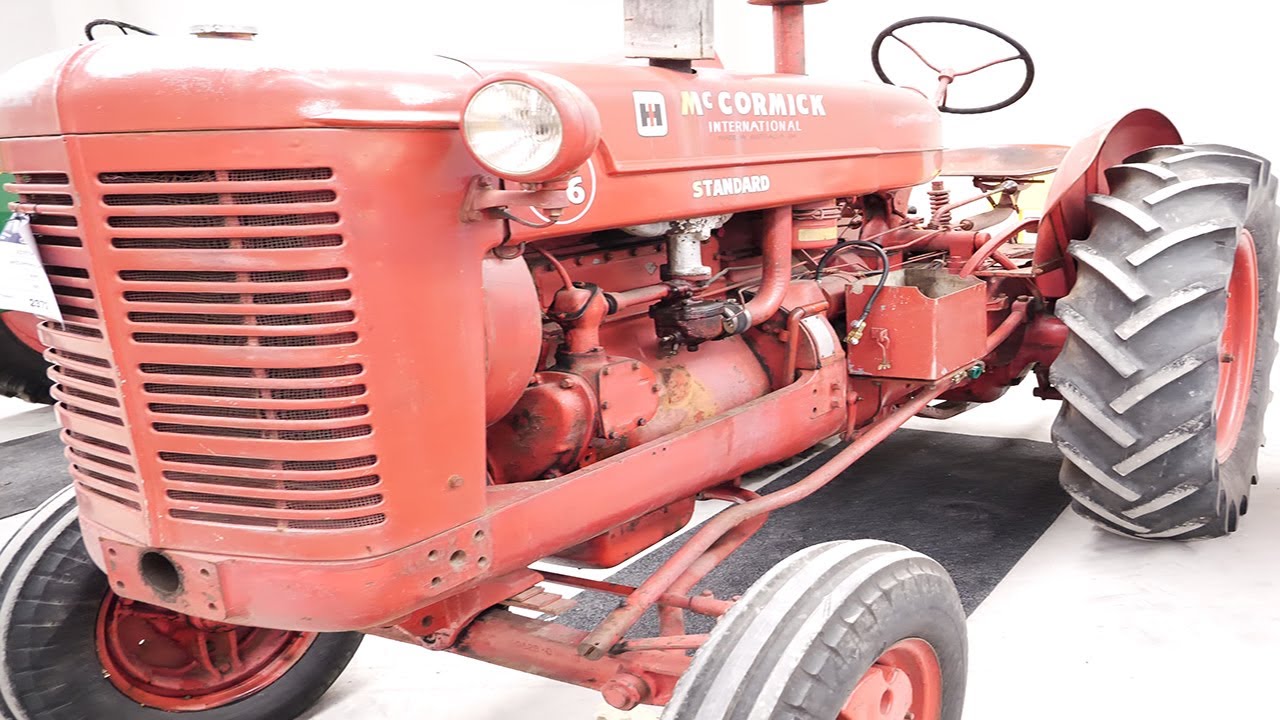 Vintage 1951 McCormick International AW-6 Tractor in Timaru ...