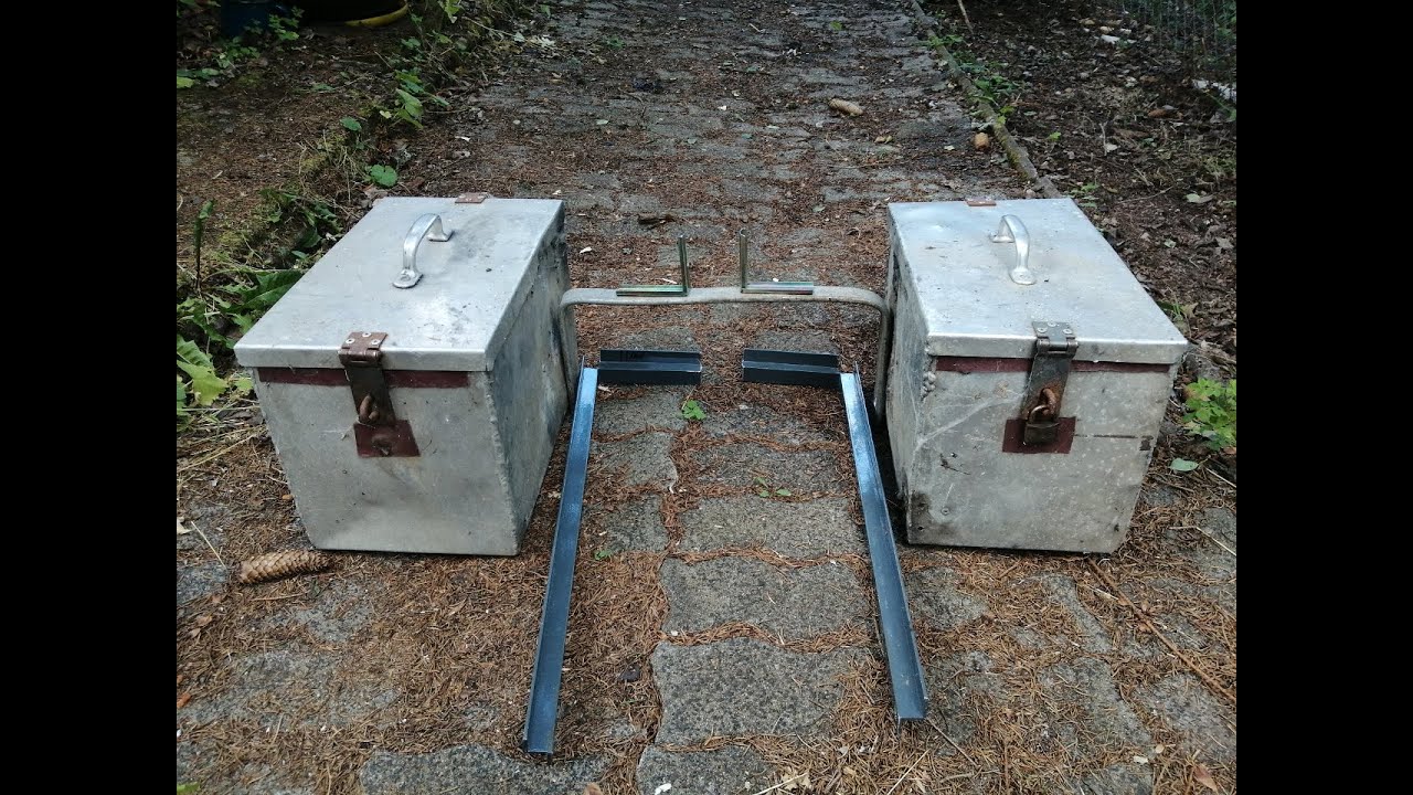 Motorrad Gepacktrager Selber Bauen