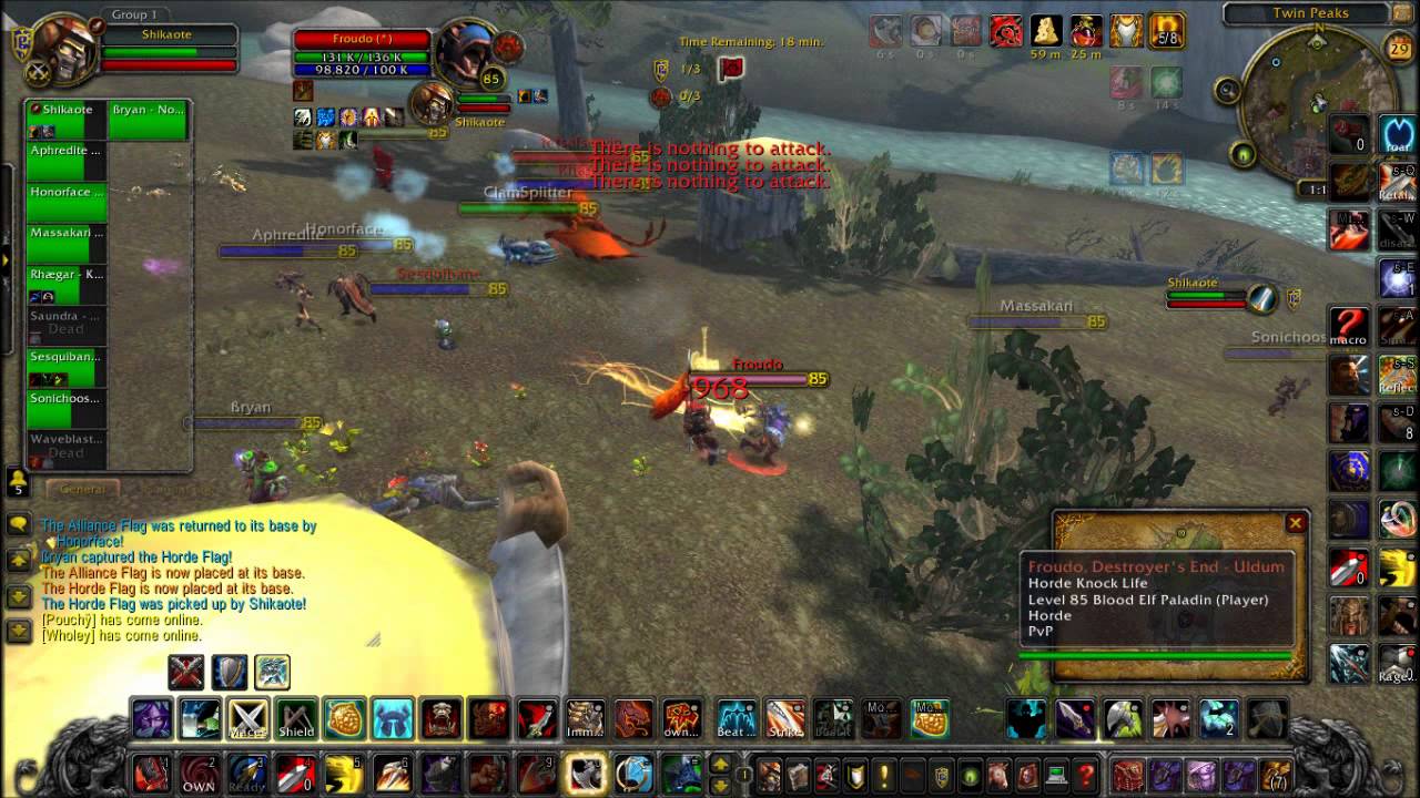 How to set up fury warrior action bars