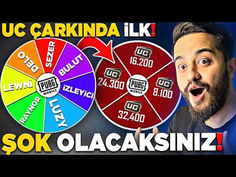 OHA! ÇARK HAKKINI HEDİYE ETTİ! EKİPLE UC ÇARKI! PUBG Mobile