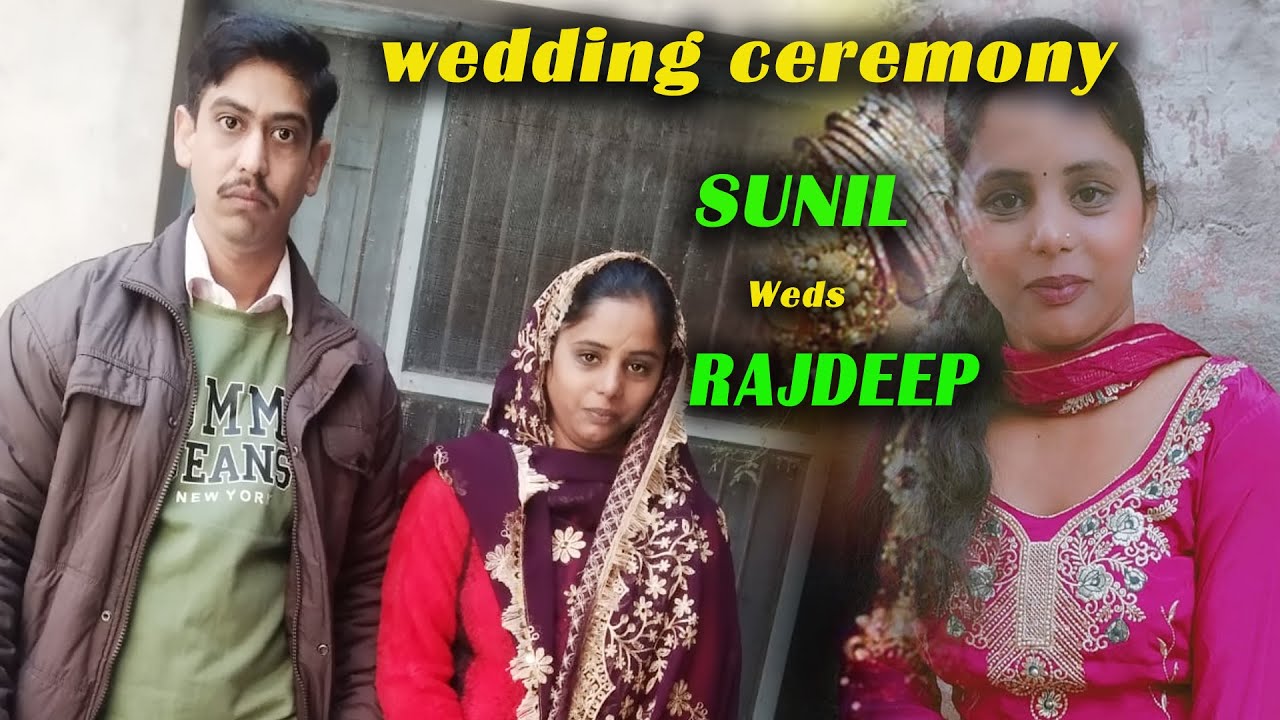 SUNIL WEDS RAJDEEP , ,,, KAINTH HD STUDIO M.87119-00040 - YouTube