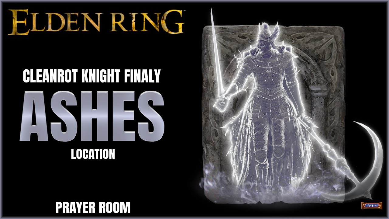 Elden Ring | Cleanrot Knight Finlay Ashes Location | Prayer Room - YouTube