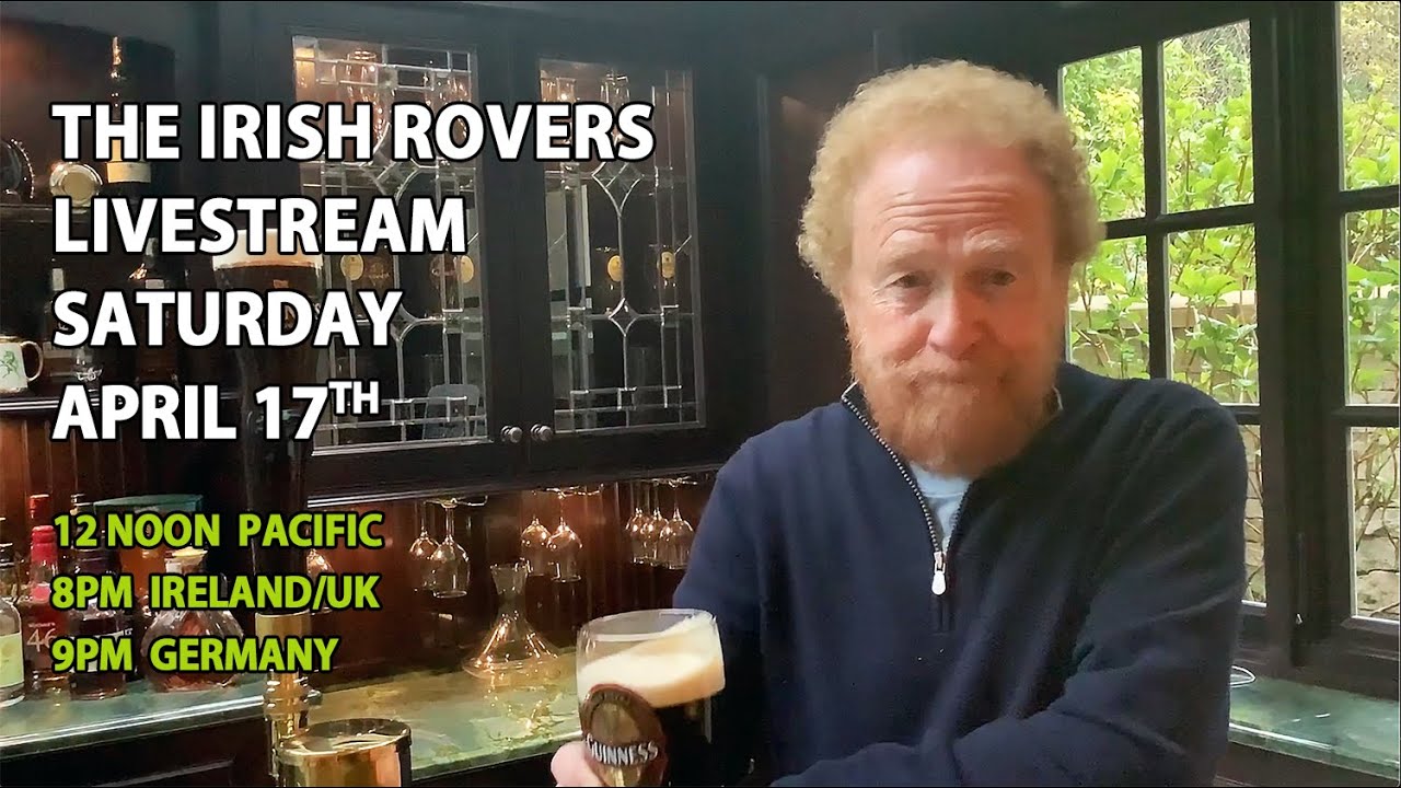 George Millar talks about The Irish Rovers LIVESTREAM CONCERT plus ...