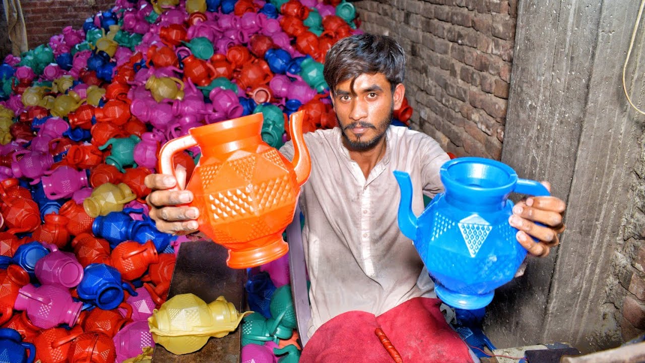 How to Make Asian Plastic LOTA for BathRoom or Toilet | Plastic Pots ...