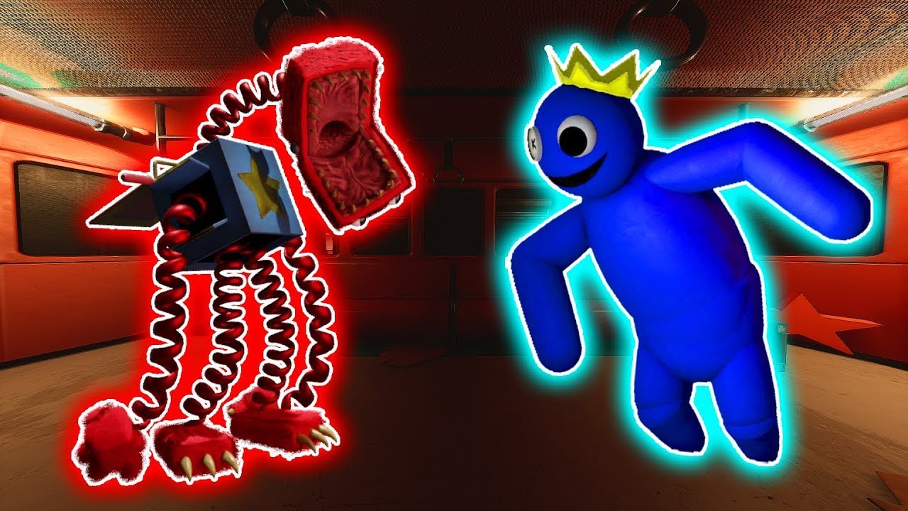 FNF Project Playtime But Boxy Boo VS Blue (New Characters) 🎶 Friday ...