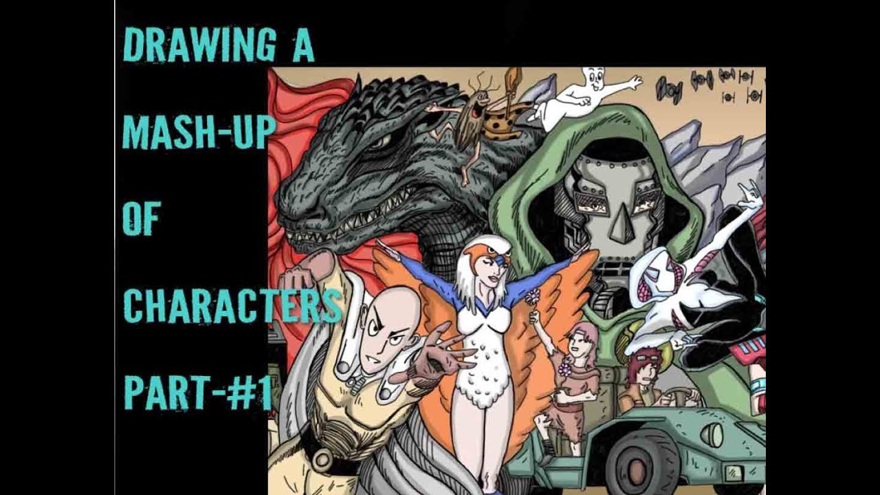 Drawing The Mash Up-01 - YouTube