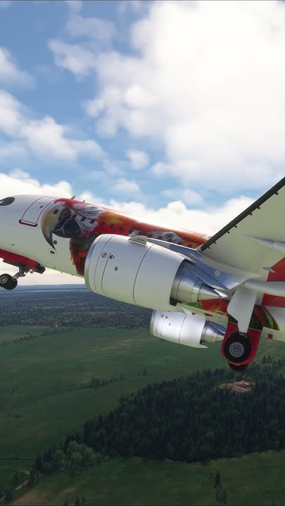 Над Санкт-Петербургом. Взлёт Airbus A320neo! Не сиди просто так. Думай ...