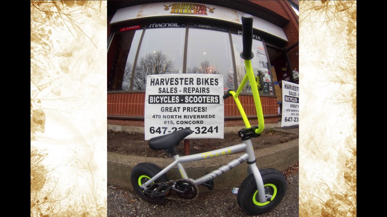 Bounce Freak Mini BMX Unboxing @ Harvester Bikes TORONTO,CANADA - YouTube