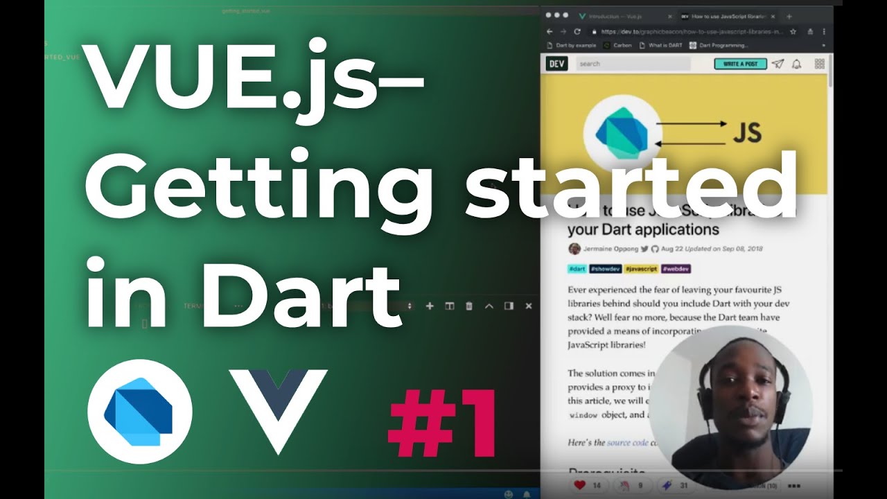 Vue.js–Getting started in Dart (Part 1) - YouTube