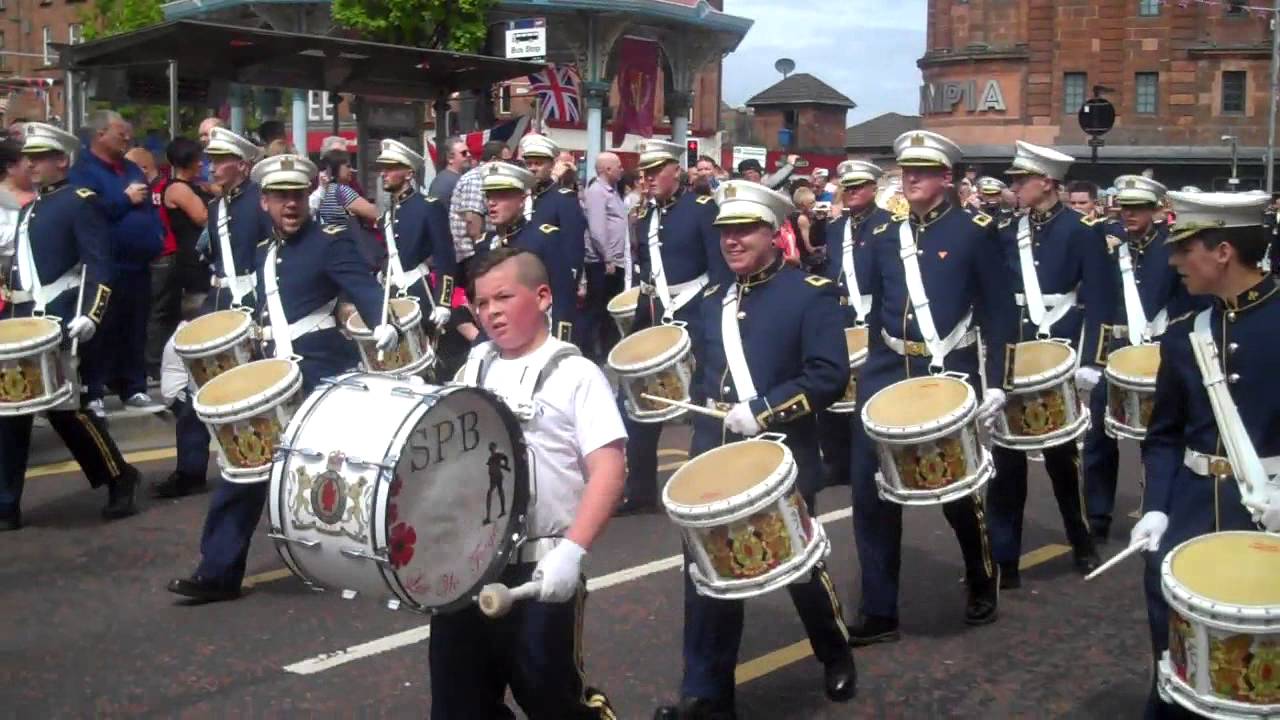 ABOD parade Glasgow 23/5/2015 pt 1 Bridgeton Cross - YouTube