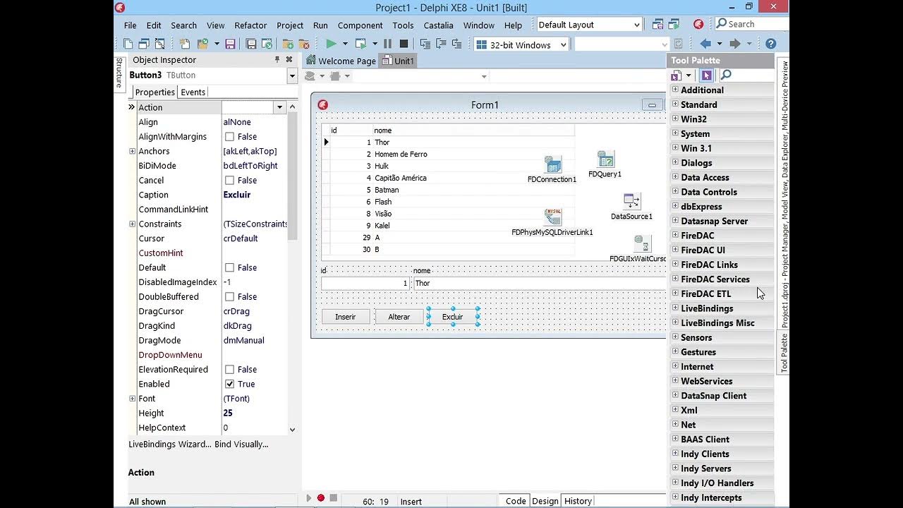 Delphi Firedac Vídeo 21 Youtube