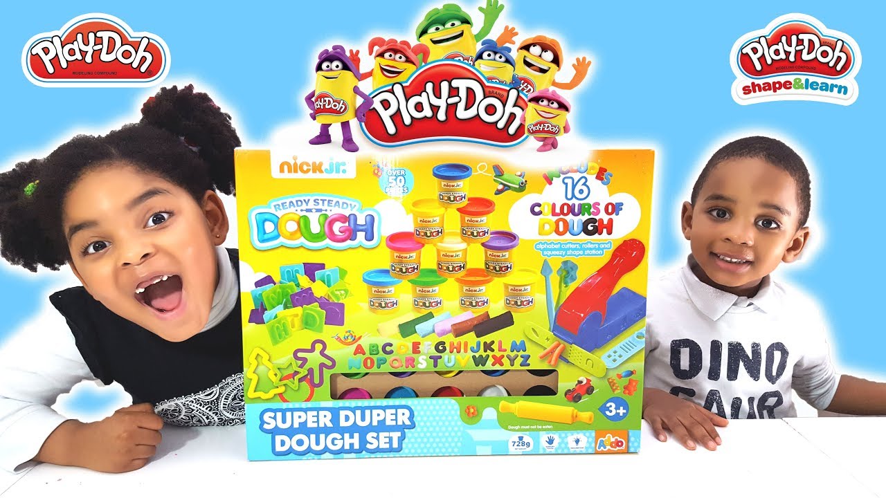 PLAY DOH ABC | PLAY AND LEARN ALPHABETS AND COLORS | HOW TO MAKE PLAY ...