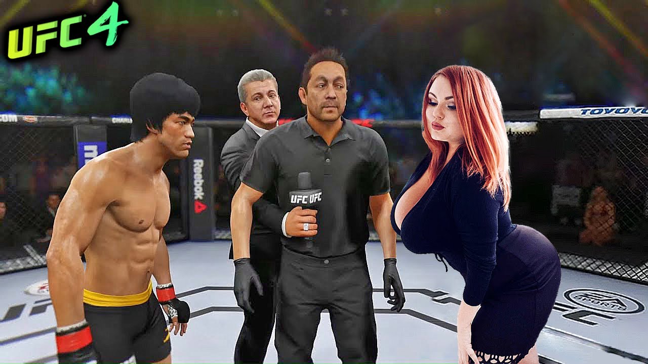 Alena Ostanova vs. Bruce Lee (EA sports UFC 4) - rematch - YouTube