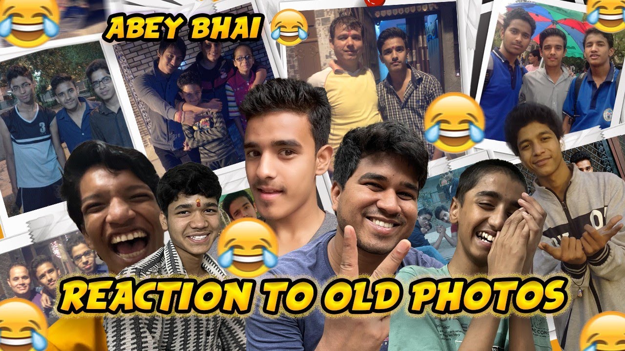 We React To Our Old Photos and Videos 😂 Reaction Video 🤣 | Funny Reaction | Atul Rawat - YouTube