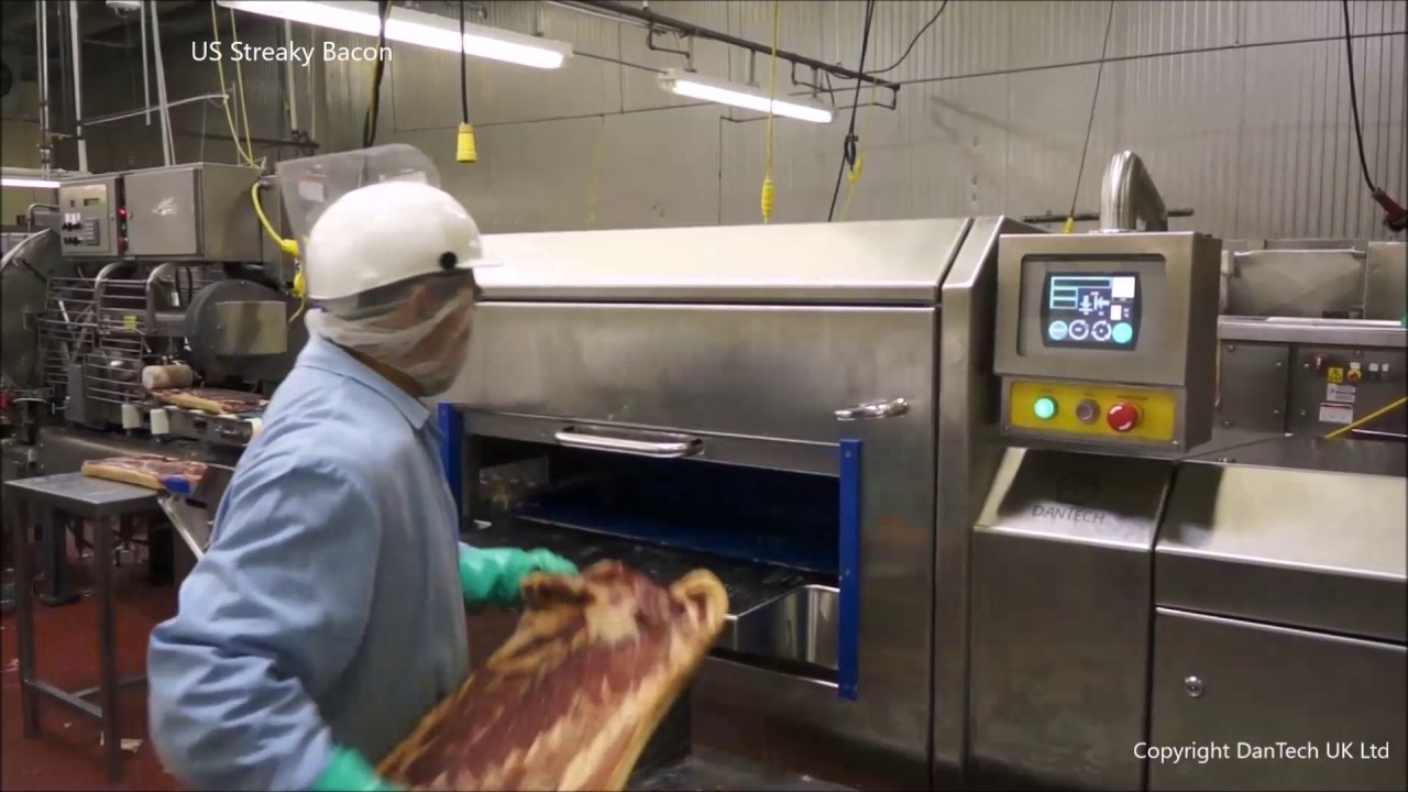 DanTech Form Press on Streaky Bacon - YouTube