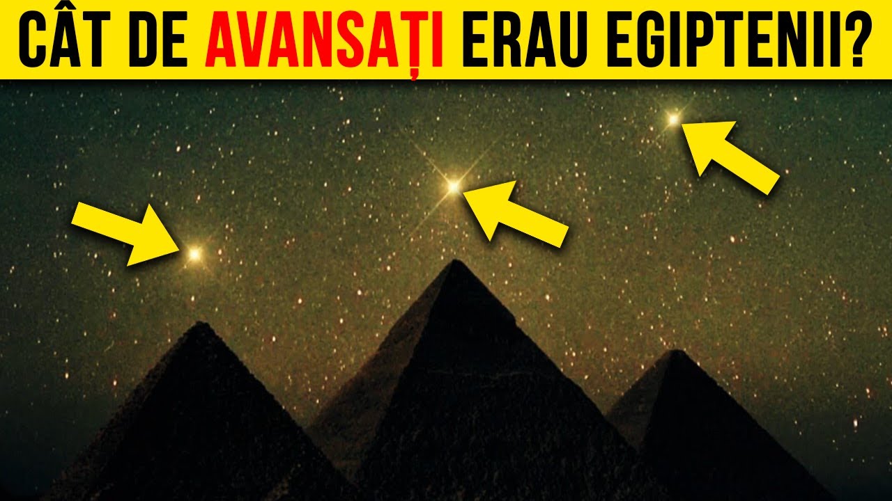 De Ce PIRAMIDELE Sunt Aliniate Cu STELELE?! - YouTube