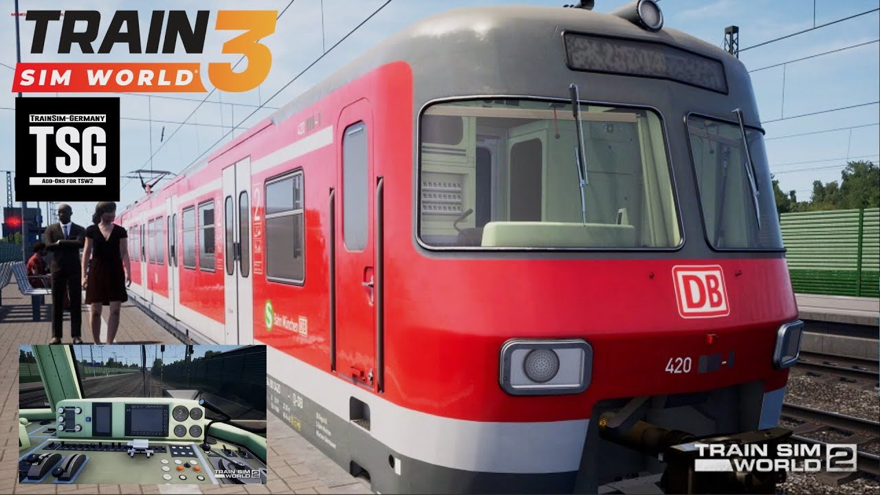 S-Bahn 420 EMU commuter train Coming-Out Soon | TSW3 - YouTube