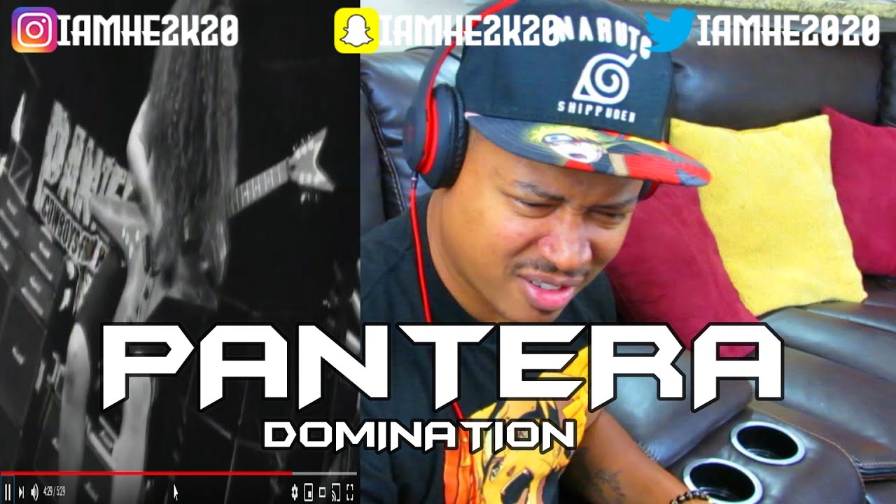 PANTERA- DOMINATION LIVE MOSCOW *REACTION* - YouTube