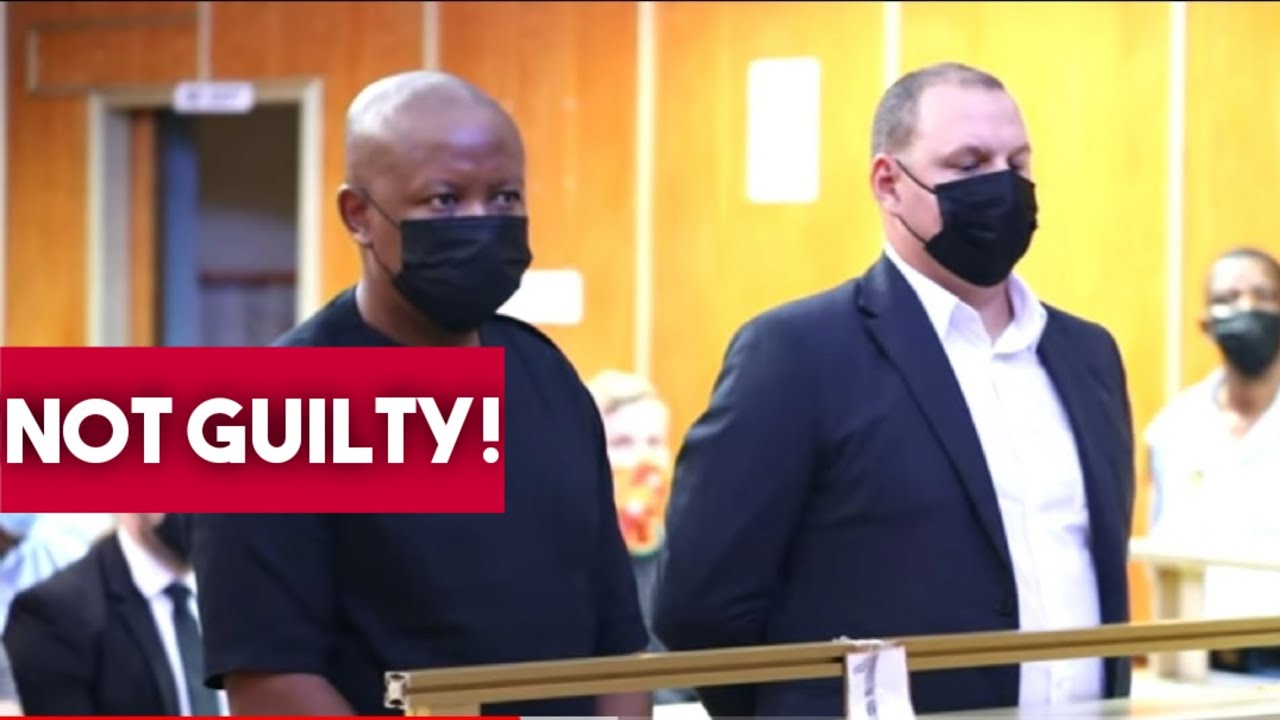 EFF vs Afriforum: EFF Julius Malema and bodyguard Adriaan Snyman plead ...