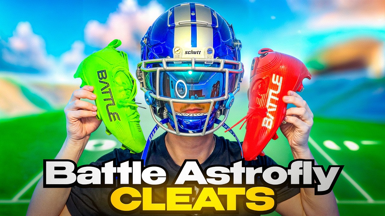 The Lightest Cleats in Football? Battle Astrofly Review - YouTube