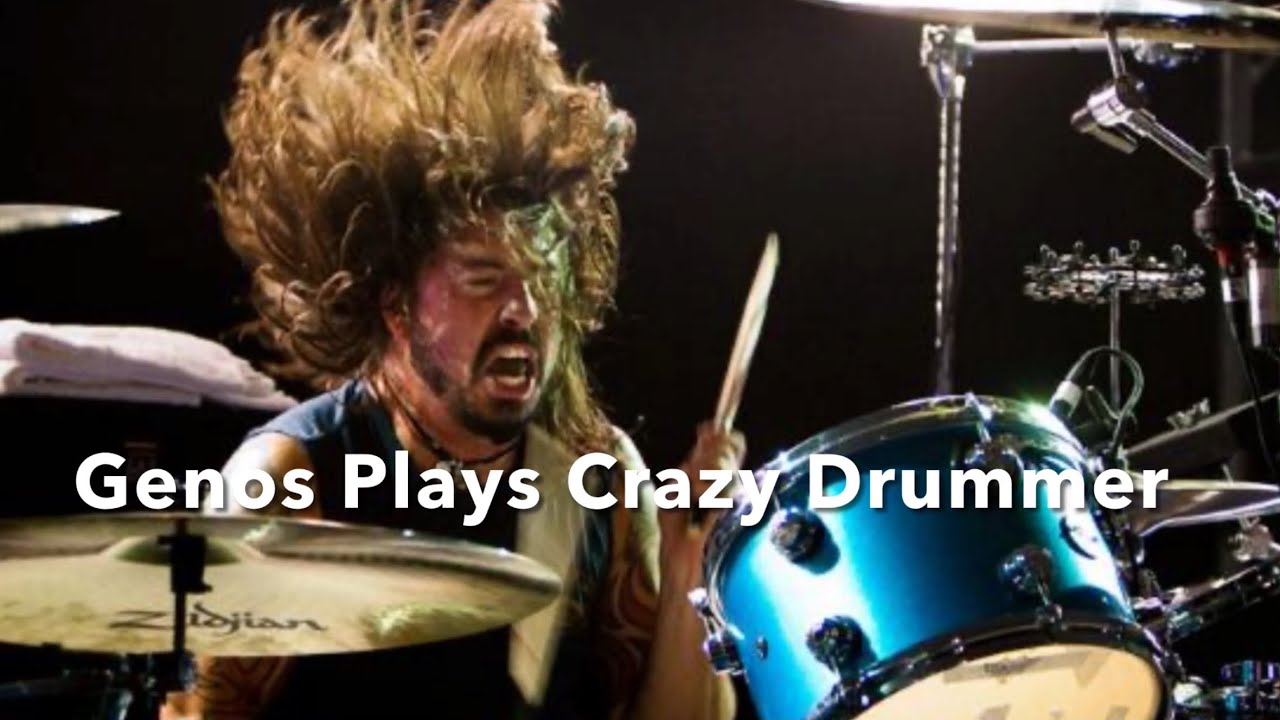 Yamaha Genos REVO Drums Plays Crazy Drummer. - YouTube