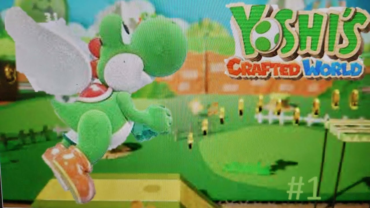 Yoshi's Crafted World - Walkthrough #1 (Mellow mode) - YouTube