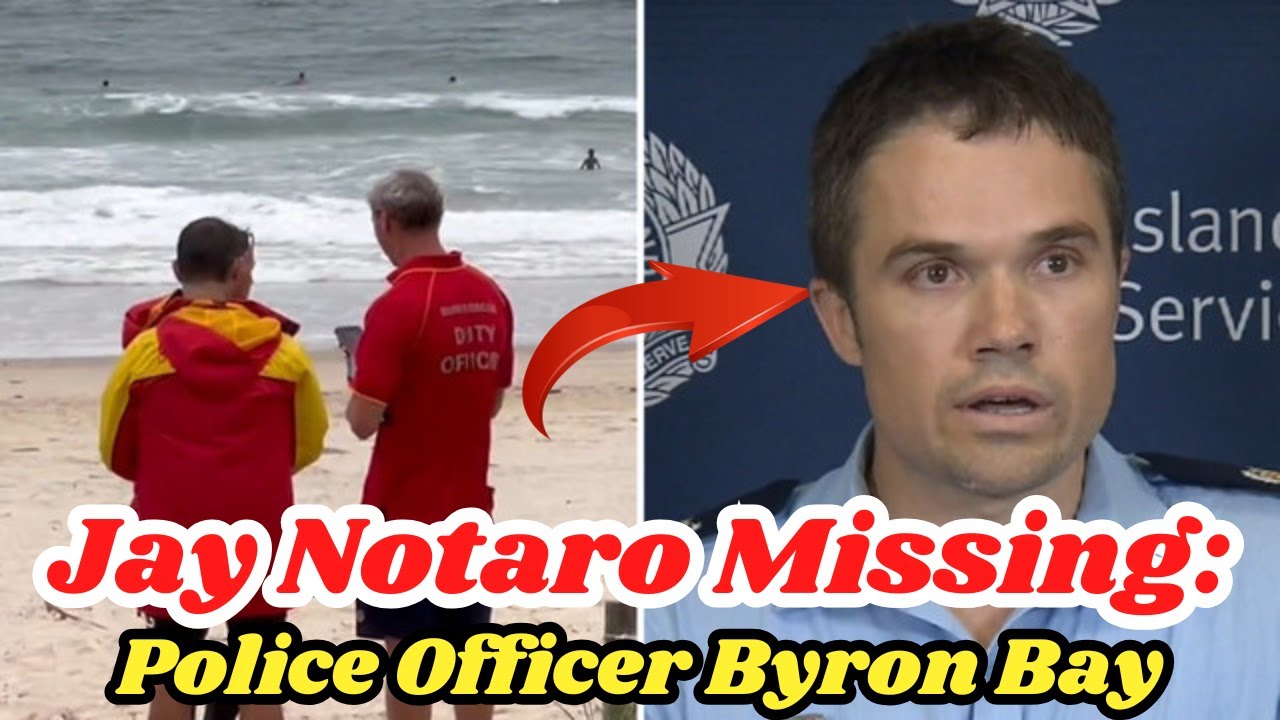 Jay Notaro Missing: Search for Missing Police Officer Byron Bay - YouTube