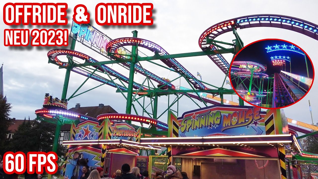 Spinning Mouse (Boos) - Offride & Onride [POV | 60 fps ...