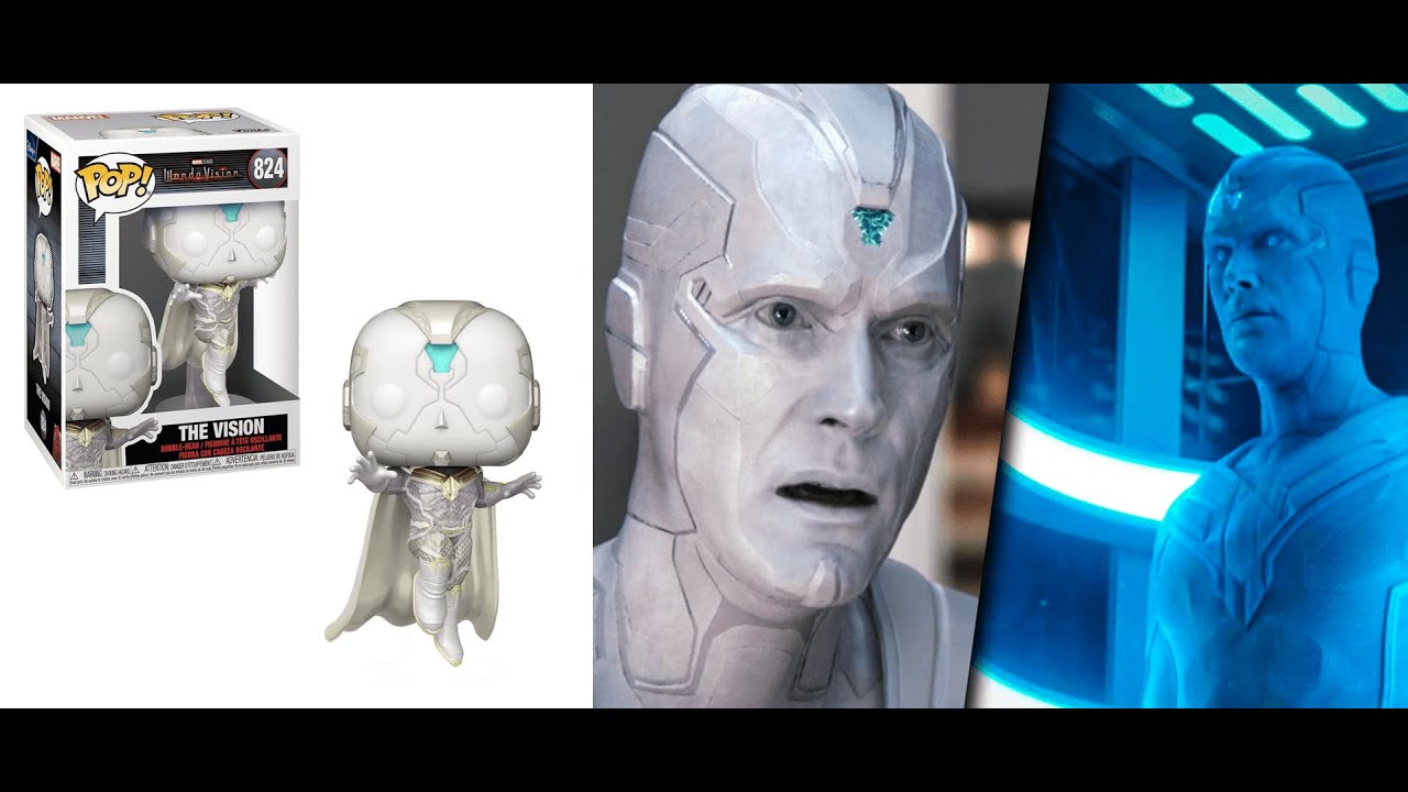 WHITE VISION Funko Pop UNBOXING / White Vision vs Vision All Powers ...