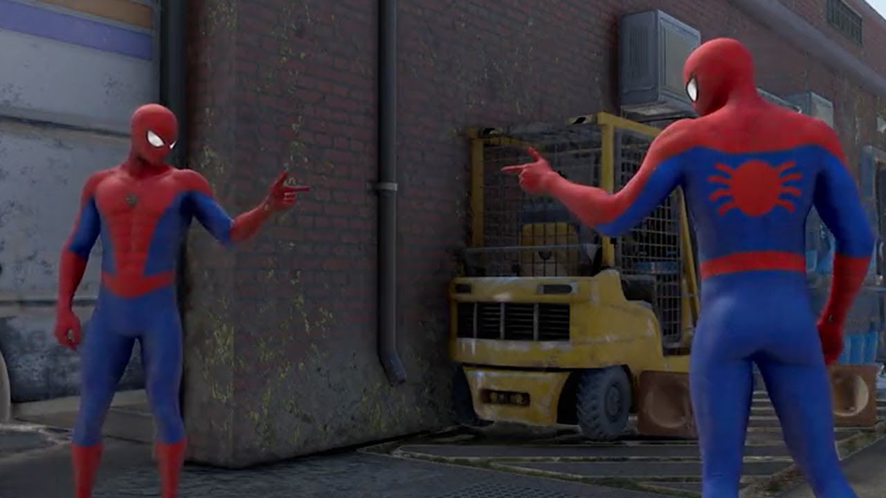 Spider-Man Pointing Meme in Marvel's Avengers - YouTube