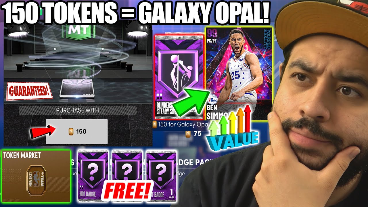 2K OPENED THE TOKEN MARKET WITH GUARANTEED GALAXY OPAL PACK AND FREE ...