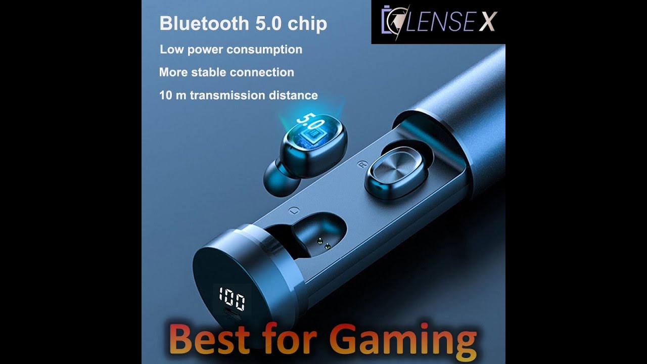 TWS Bluetooth 5.0 Touch Sensor Ear Buds - YouTube