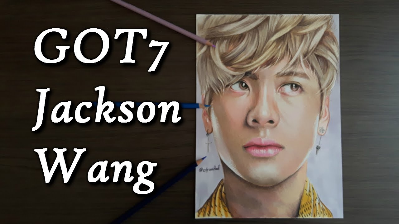 Drawing Jackson Wang - 그리기 잭슨 - YouTube
