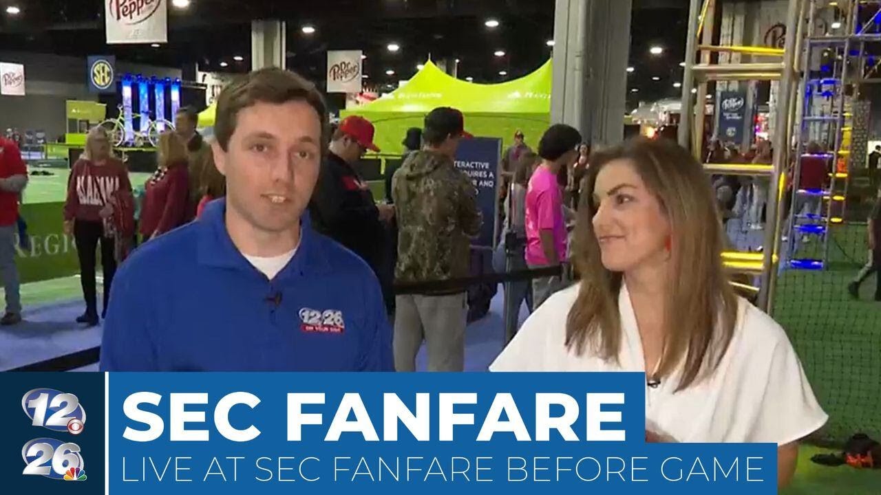 SEC fanfare ahead of SEC championship - YouTube