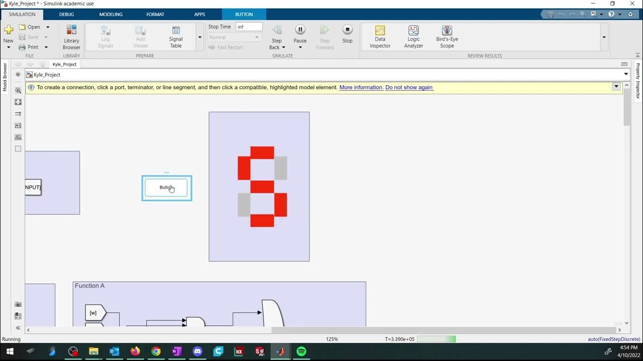 7-segment display Simulink - YouTube